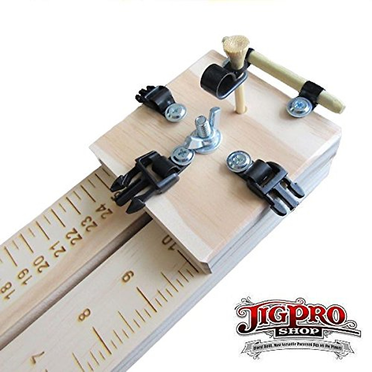 Jig Pro Shop Professional Paracord Jig w/Multi-Monkey Jig (10" Jig)