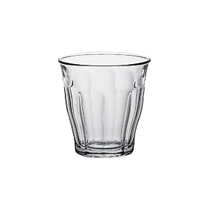 Duralex Picardie 1027AC04 Set of 4 Transparent Glass Tumblers, 25 cl