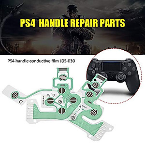 urjipstore Ps4 Controller Conductive Film Replacement Button Ribbon Circuit Board
