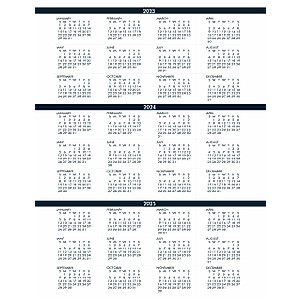 House of Doolittle 2023 Weekly and Monthly Planner Calendar, Black Cover, Tabbed, 8.5 x 11 Inches, January - December (HOD28302-23)