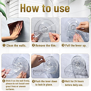 Antidious Shower Foot Rest for Shaving Legs, Bathroom Pedal with Reusable Suction Cup, Compatible with Bathroom and Shower (Colorless)