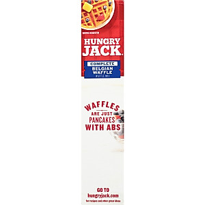 Hungry Jack Complete Belgian Waffle Mix (Pack of 3) with By The Cup Butter Spreader