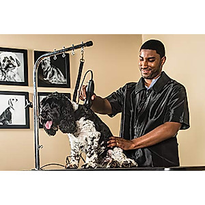 WAHL Professional Animal Power Grip Clipper for Dogs, Cats, Pets, Horses, and Other Animal Fur, Black Matte (#8879-200)