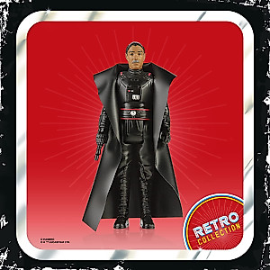 STAR WARS Retro Collection Moff Gideon Toy 3.75-Inch-Scale The Mandalorian Action Figure with Accessories, Toys for Kids Ages 4 and Up,F2024