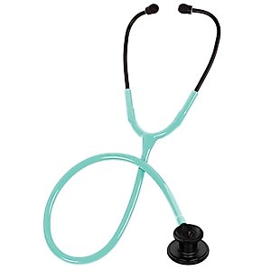 Prestige Medical Clinical SpragueLite™ Stethoscope, Stealth/Aqua Sea