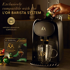 L'OR Coffee Pods, 30 Capsules DECAF Medium Roast, Single Cup Aluminum Coffee Capsules Exclusively Compatible with the L'OR BARISTA System