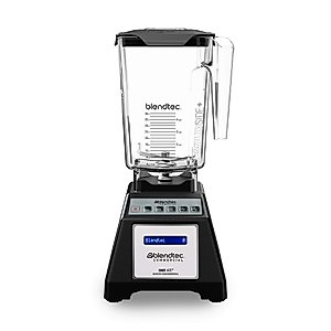 Blendtec - Chef 600 - Professional Blender with FourSide Jar - Commercial Blender -Self-Cleaning - 3 Preprogrammed + Pulse Cycles - Customizable Presets - Black