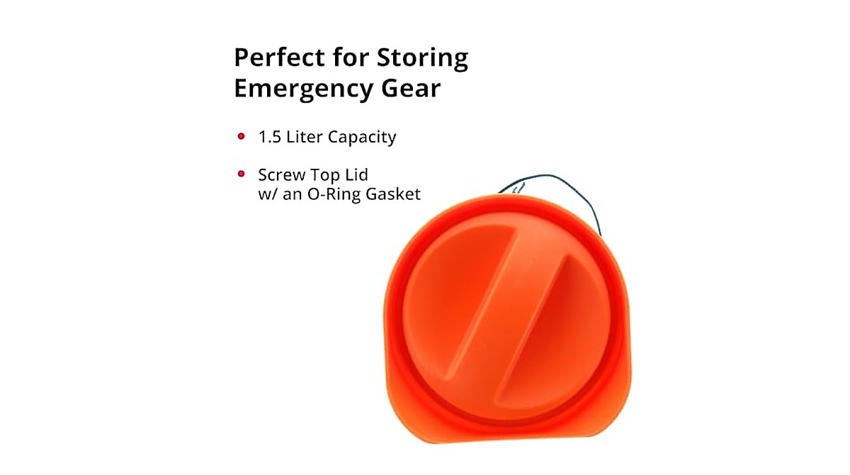 SeaSense Bailer Bucket with Lid - Essential Marine Gear
