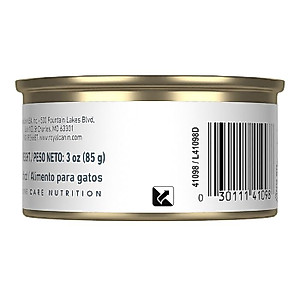 Royal Canin Feline Care Nutrition Hair & Skin Care Loaf in Sauce Canned Cat Food, 3 oz., Case of 24