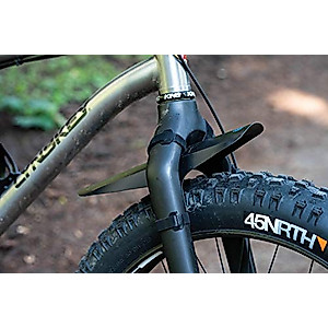 Portland Design Works Portland Desing Works | Mud Shovel 6.5 Fat Bike Fork Fender, Black Topo (373)