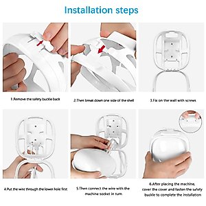 OkeMeeo Wall Mount for Nest WiFi Pro - 6E - Ceiling Mount for Google Nest Pro 6E Home WiFi System 3 Pack (Router not Included)