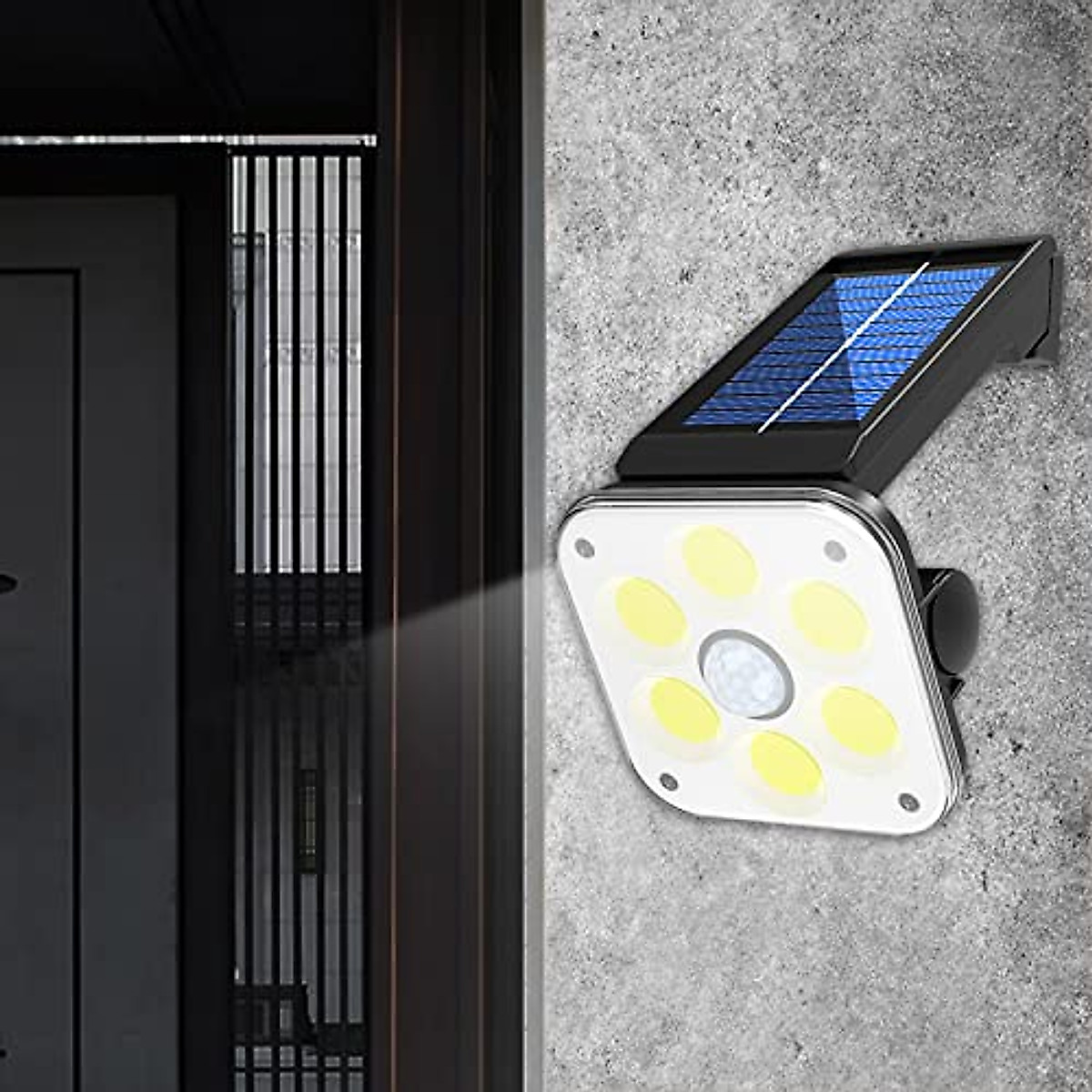 Amikadom #116666 Solar Panel Fans Kit 10W Solar Panel Powered Dual Fan Waterproof Portable Outdoor Solar Exhaust Ventilation Fan for G