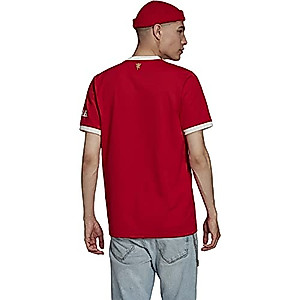 adidas Men's 2021-22 Manchester United Home Jersey (Real Red, Small)