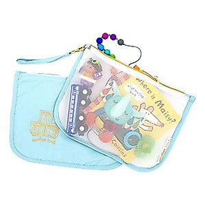 Mother Load Diaper Bag Organizer Pouches Worry-Free, Outing Essentials for Your On-The-Go Family, Includes Snack Bag, Toy Pouch, New Mom Stuff Bag with Hidden Pocket 3pc - Set Perfect Shower Gift