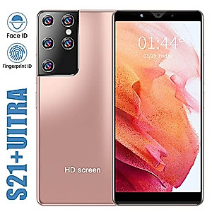 Unlocked Cell Phone, Android Unlocked Smartphone 1+8G ROM Mobile Cell Phone 6.52 Inch HD Touch Screen Dual SIM Cellphone Smart Phone for Father Childrens