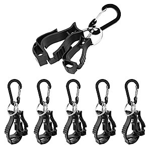 NANHONG 6 Pieces glove clips for work Glove Holder Clip, Construction Worker for Glasses Helmets Glove Grabber Clip, Golf glove holder for duty belt.