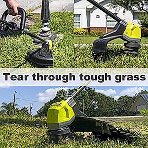 Weed Wacker String Spool Replacement Compatible with Ryobi One Plus+ AC80RL3 18V, 24V, and 40V Cordless Trimmers, 6 Pack String Trimmer Line .080 Inch Weed Eater String Twisted Line