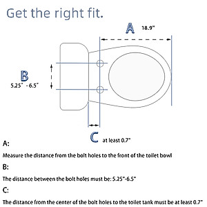 Ridgesun Bidet Toilet Seat Non-Electric Swash Ecoseat, Fits Elongated Toilets, White - Dual Nozzle System, Bidet with Easy Installation NO professional