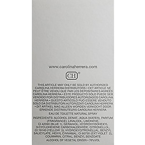 Carolina Herrera 212 Men Fragrance For Men - Timeless Scent - Warm Sandalwood - Fresh Notes - Beautifully Bright Fragrance - Energetic Green With Sensual Peppery Spices - Edt Spray - 1.7 Oz