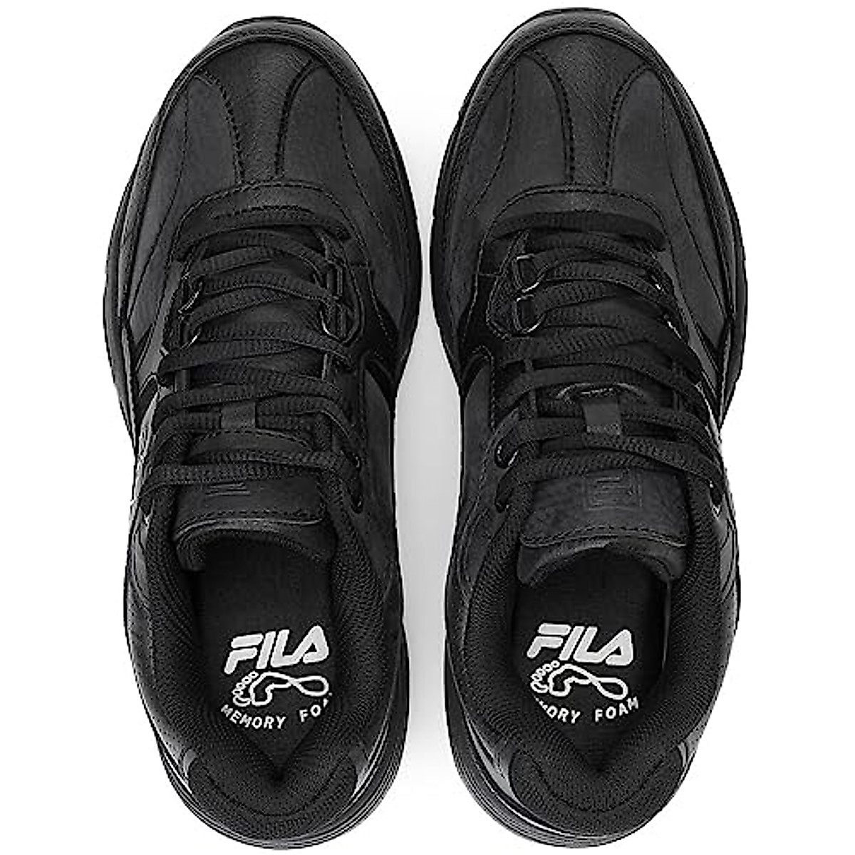 Fila Women's Memory Workshift Cross-Training Shoe,Black/Black/Black,8.5 M US