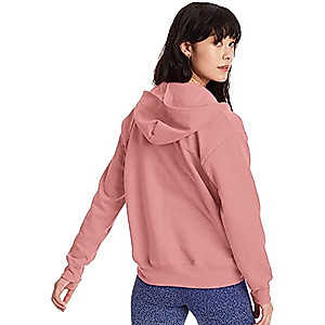 Hanes Comfortblend Full-Zip Hooded, EcoSmart Sweatshirt, Women's Comfortable Hoodie, Mauve
