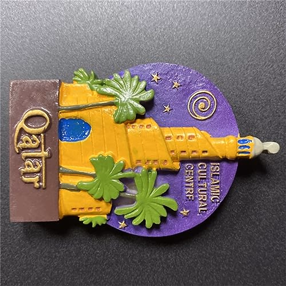 Islamic Cultural Centre Doha Qatar Refrigerator Magnet Travel Souvenir 3D Fridge Decoration Magnetic Sticker Craft Collection
