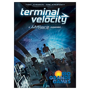 Jump Drive: Terminal Velocity Expansion - Galaxy Race Card Game, an Expansion for Jump Drive Base Game - Galaxy Race Card Game, Rio Grande Games, 1-5 Players, 30 Minute Playing Time