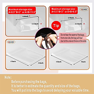 HOLYHOM Cellophane Bags 9x12 Inches, Clear Bags for Gifts Treat Bags Cookie Bags Candy Bags, Cellophane Gift Bags Flat bottom Gusseted, 25pcs with random Twist Ties (no cardboard Insert)