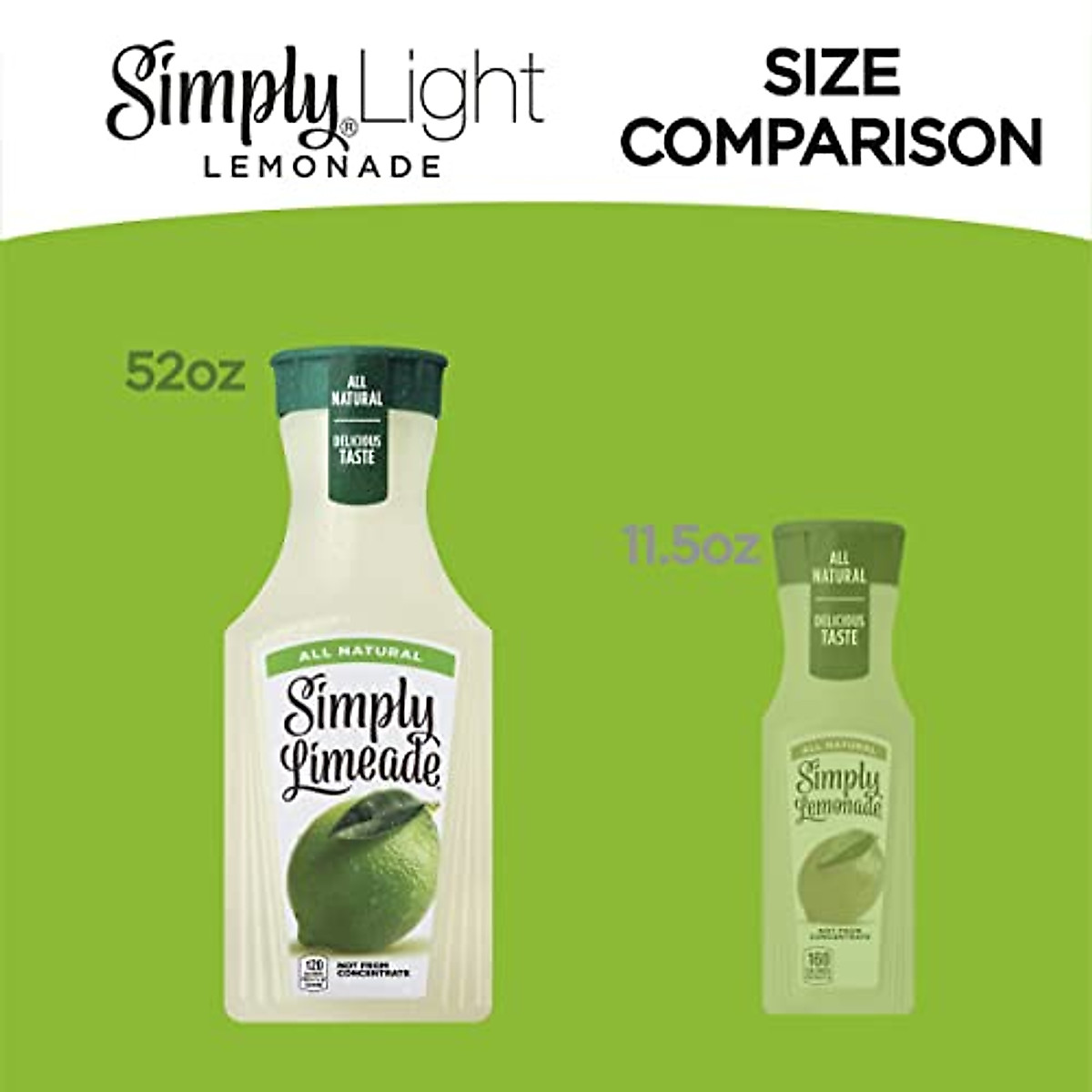 Simply Limeade, Non-GMO, 52 fl oz