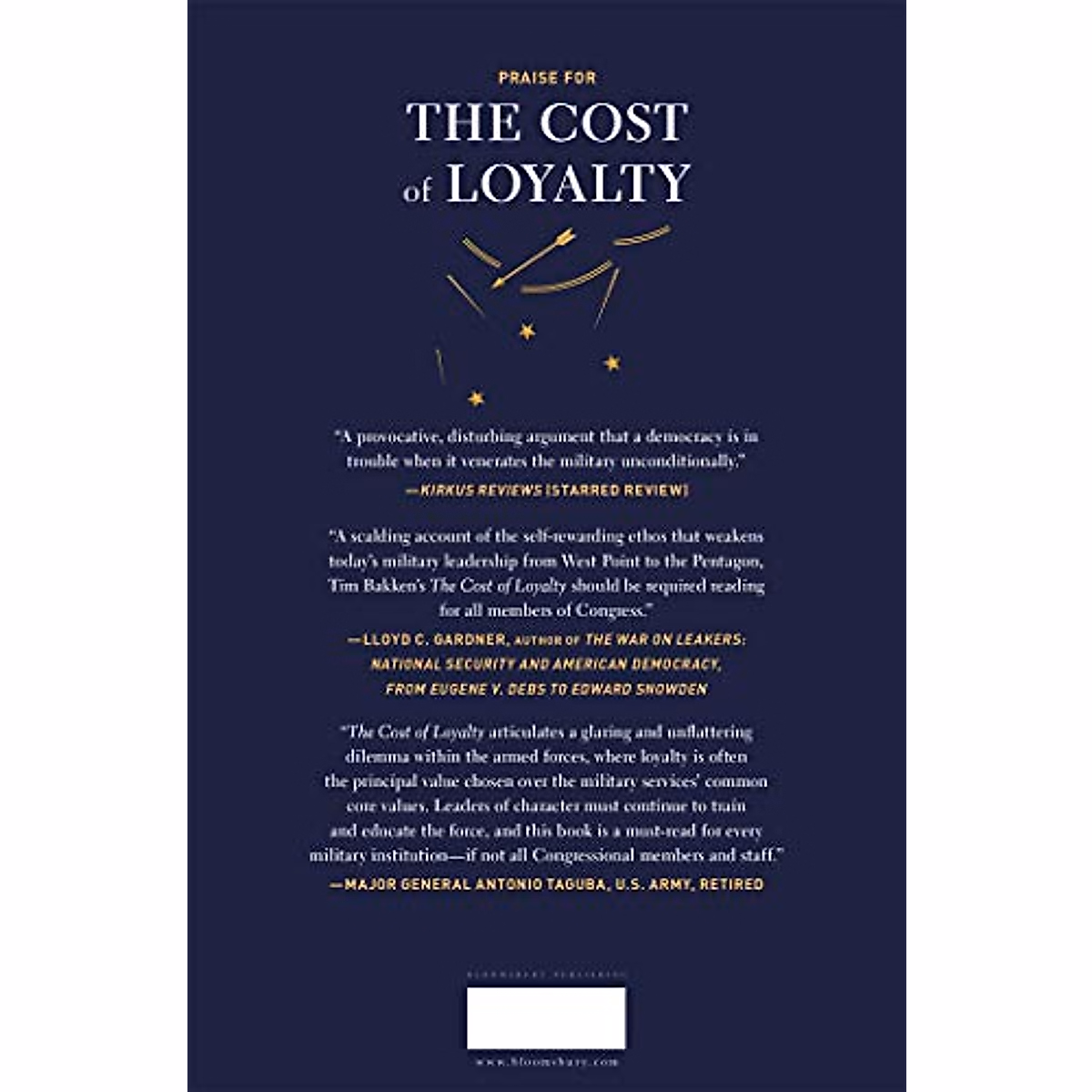 The Cost of Loyalty: Dishonesty, Hubris, and Failure in the U.S. Military