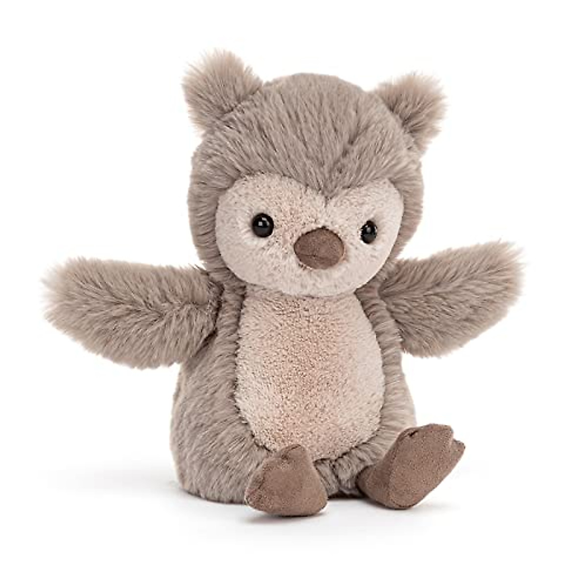 Jellycat Willow Owl Stuffed Animal, 8 inches | Bird Plush Toy | Classic Children's Gift