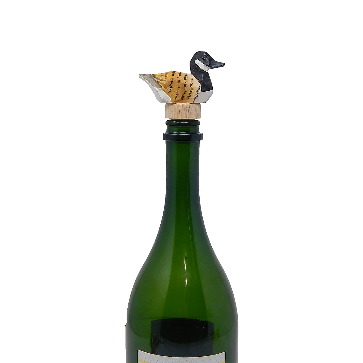 Canada Goose Wine Stopper Bird Handmade Reusable Bottle Plug Saver Cap Sealer Decor Unique Accessory