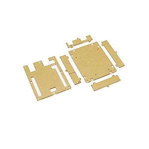 Treedix Acrylic Experimental Clear Case Compatible with Base-Plate Compatible with Arduino UNO R3 Board