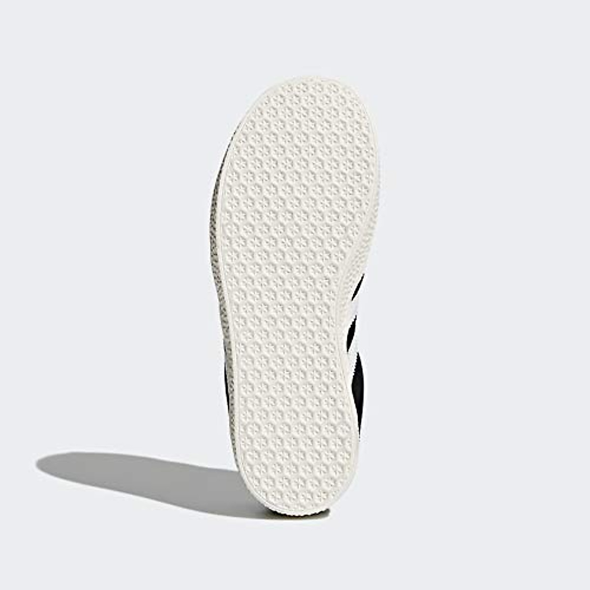 adidas Originals Kids Gazelle Black/White/Gold 11 Little Kid M