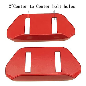 G.Times 2PCS Snow Blower Skid Shoe Replaces Toro 40-8160-01 Clinic 1606569