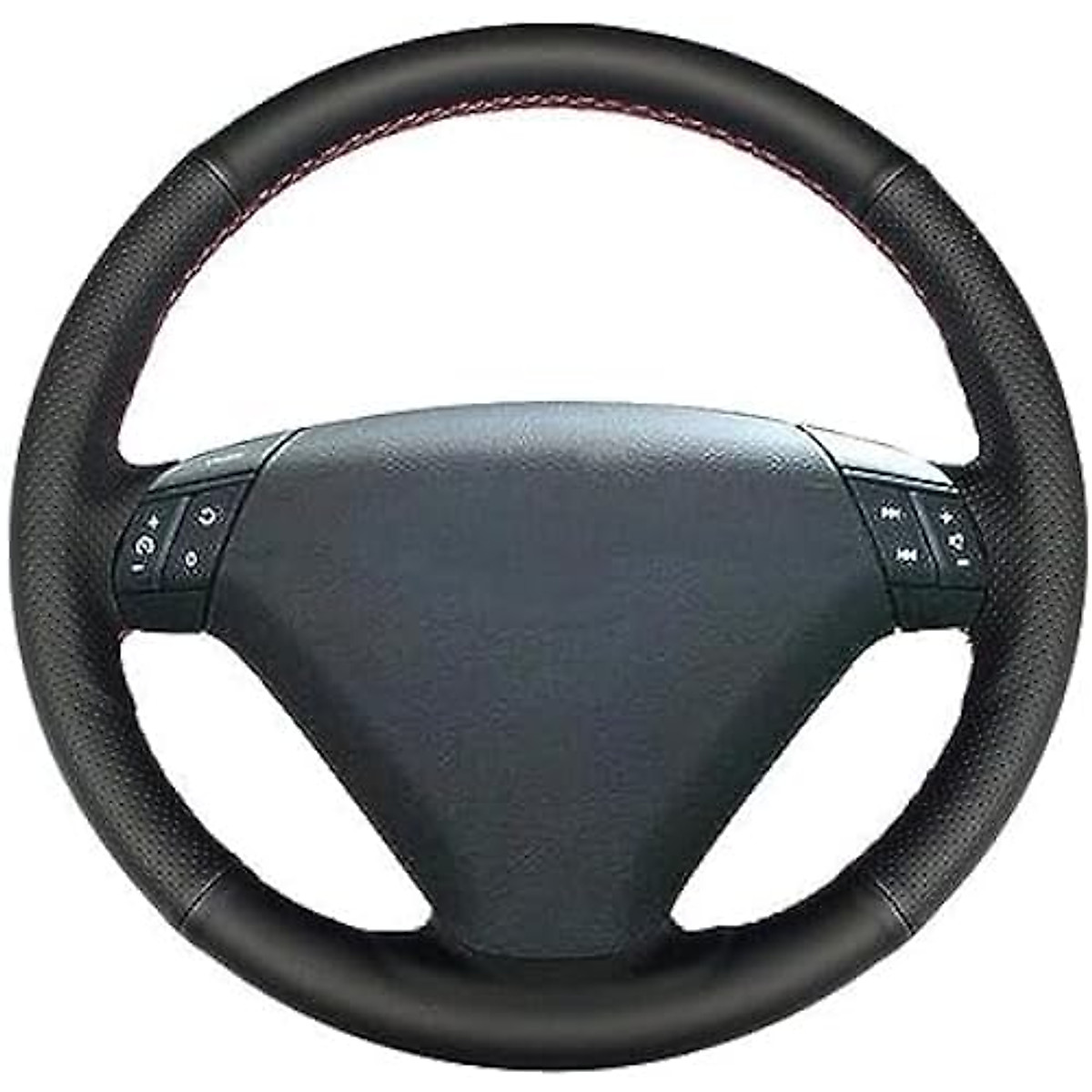 Car Steering Cover for V-olvo S80 2004 2005 XC70 2004-2010 S60 2004-2010 XC90 2004-2006 Car Steering Wheel Sleeve,Yellow