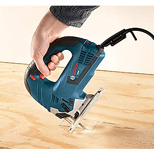 BOSCH 120-Volt Top-Handle Jigsaw Kit JS365 Blue, 6.5 Amp