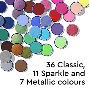 Snazaroo Classic Face and Body Paint, 18.8g (0.66-oz) Pot, Black