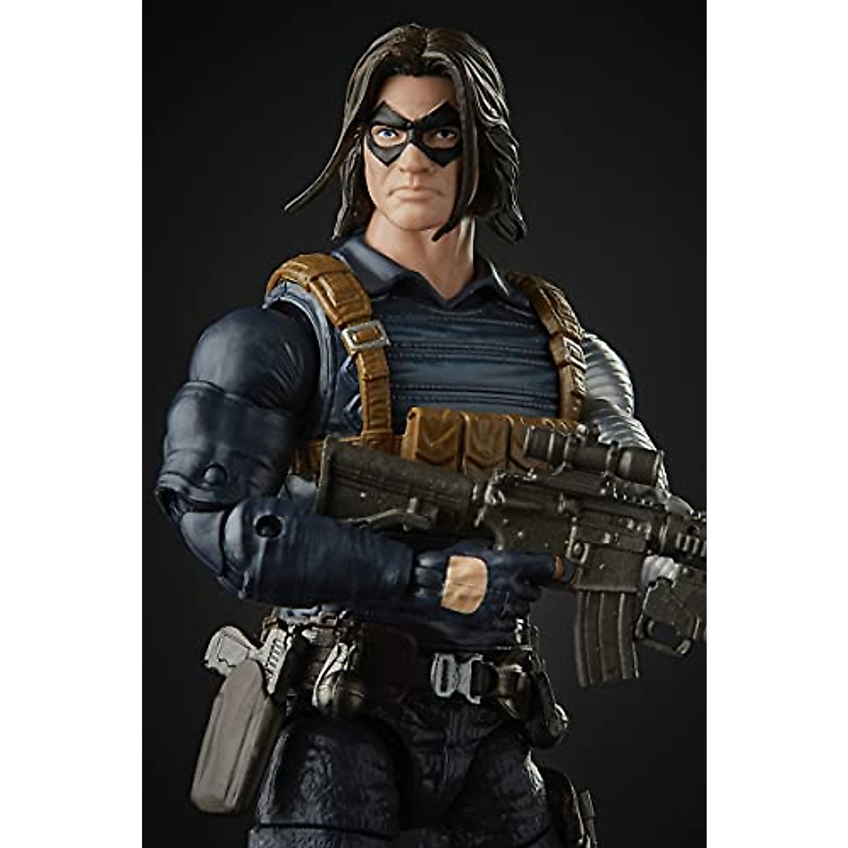 Marvel Hasbro Black Widow Legends Series 6-inch Collectible Winter Soldier Action Figure Toy, Premium Design, 2 Accessories, Ages 4 and Up