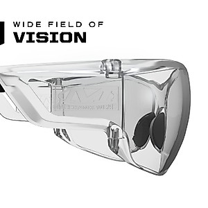 Mechanix Wear: Vision Type-N Safety Glasses with Advanced Anti Fog, Scratch Resistant, Rimless Lens, Protective Eyewear, One Size Fits All, For Indoor & Outdoor Use (Clear Lens)