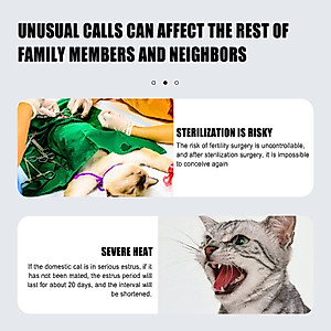 YOUTHINK Pets Pheromone Calming Spray,Improve Estrus Agitation Spray Pet Anxiety Relief Spray for Cats Dogs