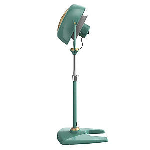 Vornado VFAN Sr. Pedestal Vintage Fan Retro Metal Standing Air Circulator for Cooling & Decor 3 Speeds, Adjustable Tilt Green