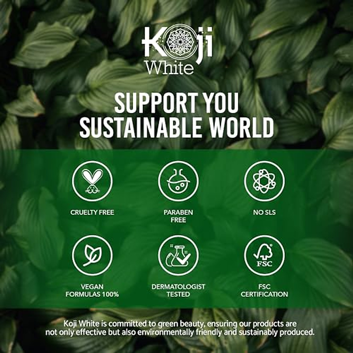 Koji White Pure Kojic Acid Skin Brightening Soap for Pigmentation with Hyaluronic Acid, Vitamin C - Even Tone Cleansing Bar, Sun Damage Skin with Tea Tree, Coconut Oil, Vegan, 2.82 oz (2 Bars)