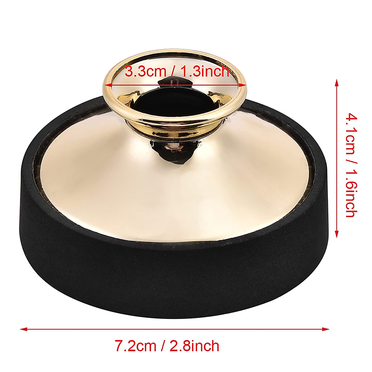 Tbest Alto Saxophone Mute Silencer, Lade Lightweight Plastic Sax Mute Saxophone Silencer Alto Saxophone Mute Sax Dampener Silencer Accessory alto saxophone mute