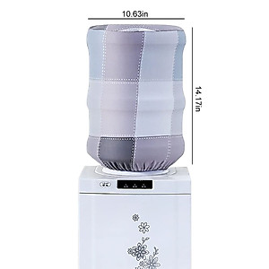 5 Gallon Water Dispenser Barrel Dust Proof Cover, High Stretchy Fabric Water Bucket Protector Covers, Reusable Elastic Protective Water Bottle Cover Suit for Home, Hotel and Restrant