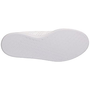 adidas Men's Advantage Racquetball Shoe, White/Cloud White/Ink, 10