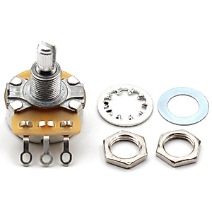 (1x) CTS 1 MEG Short SPLIT Shaft - Audio Taper Potentiometer for Electric Guitar