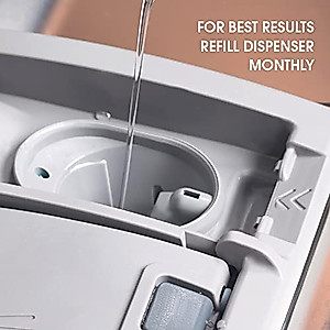 Ginger Lily Farms Botanicals Plant-Based 4-In-1 Dishwasher Rinse Aid, 100% Vegan & Cruelty-Free, Fragrance-Free, 1 Gallon (128 fl oz) Refill