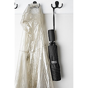 Third Floor Umbrellas 46 Inch Automatic Open and Close Inverted Umbrella – Compact Reverse Umbrella Windproof – Big Lightweight Upside Down UV Travel Umbrella for Car – Closes Inside Out