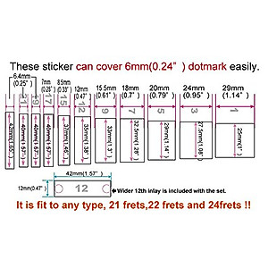 Inlaystickers Sticker/Decal (F-005BL-WT)